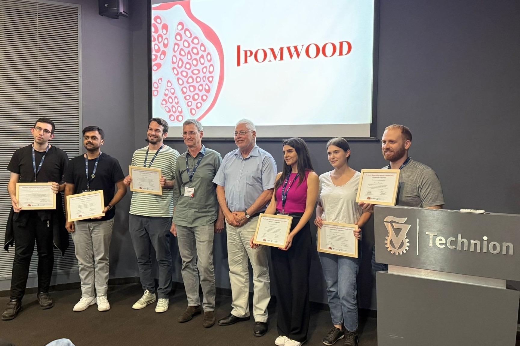 מקום ראשון לחוקרי D.DLab בהאקתון הטכניוני של Resnick Catalysis Center - הפקולטה לארכיטקטורה ...